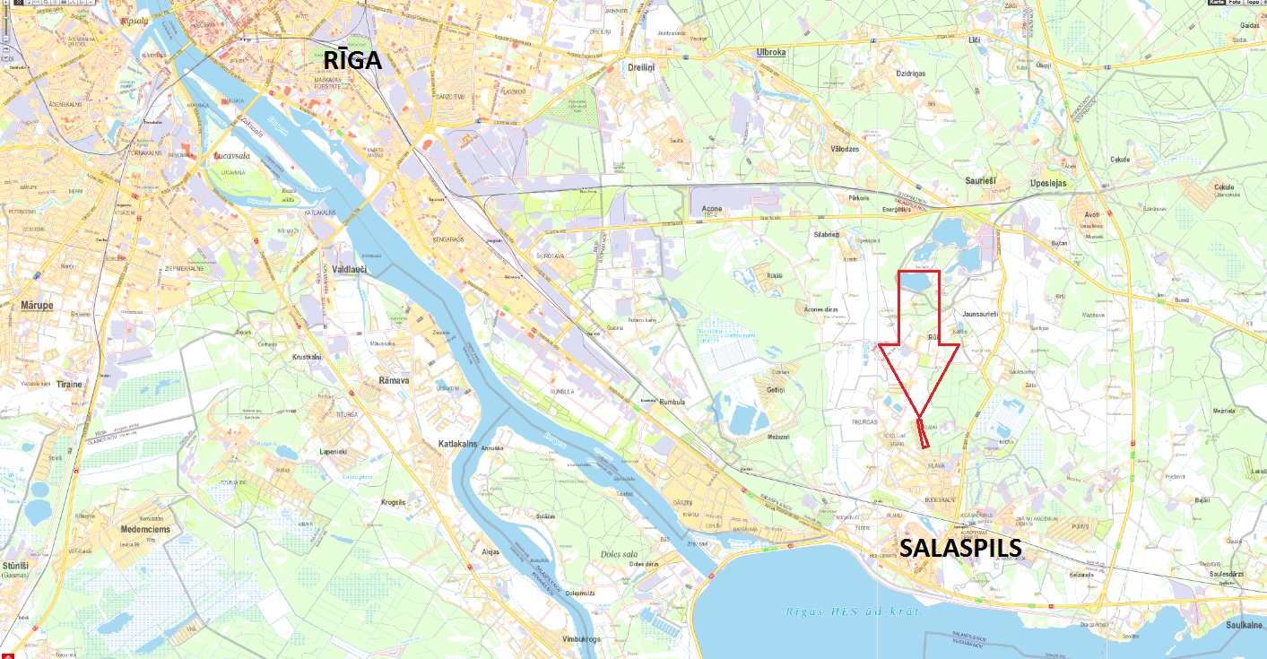 Salaspils, "Rudlapas" 8.41 ha